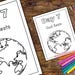 7 Days of Creation Coloring Pages | Instant Download | Printable Kids ...