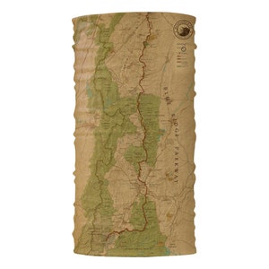 Blue Ridge Parkway Map Bana - Etsy