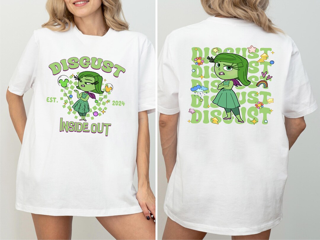 Disney Disgust Shirt, Inside Out Shirt, Mental Health Shirt, Disney ...