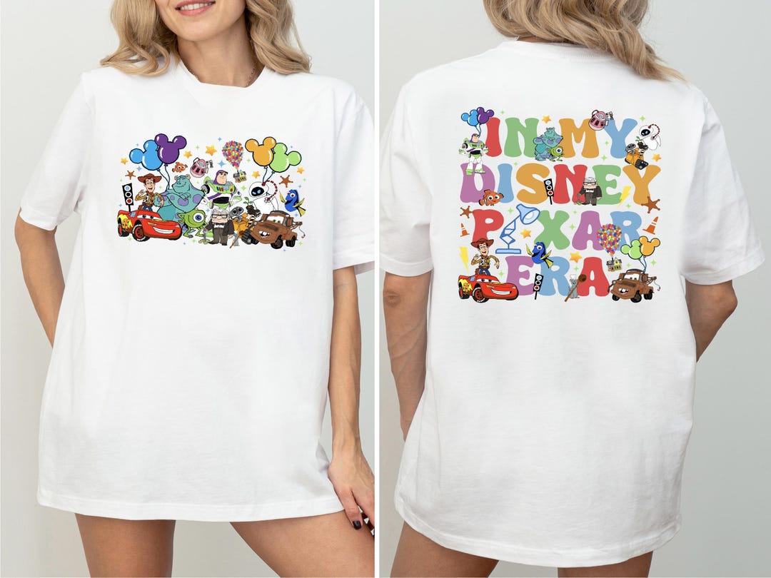 In My Disney Pixar Era Shirt, Pixar Fest 2024 T-shirt, Disney Family ...