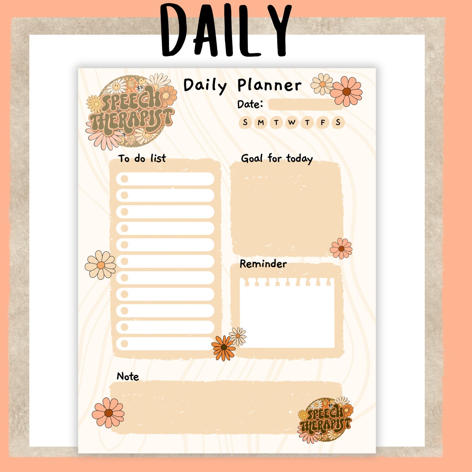 Special Education Planner Set: Daily, Weekly, Monthly (digital Download ...