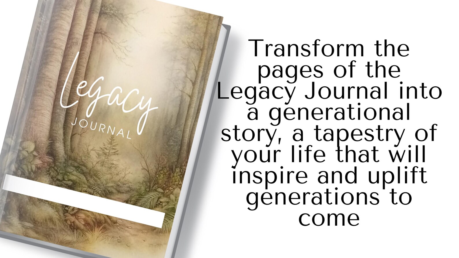 Legacy Journal | A Generational Story | 45 Prompts | Family Keepsake ...