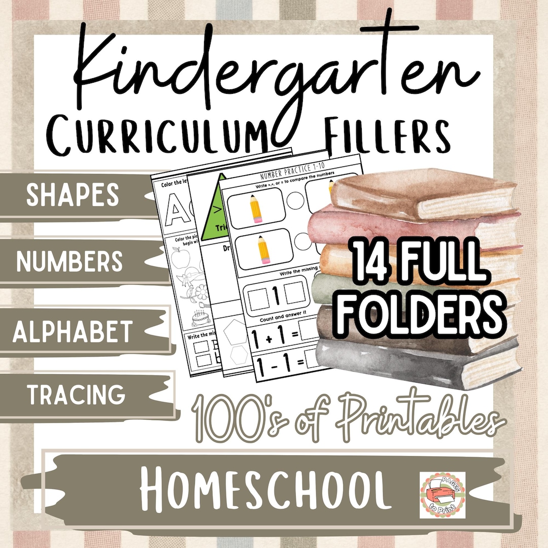 Kindergarten Curriculum Vault | Letters Alphabet & Numbers for ...