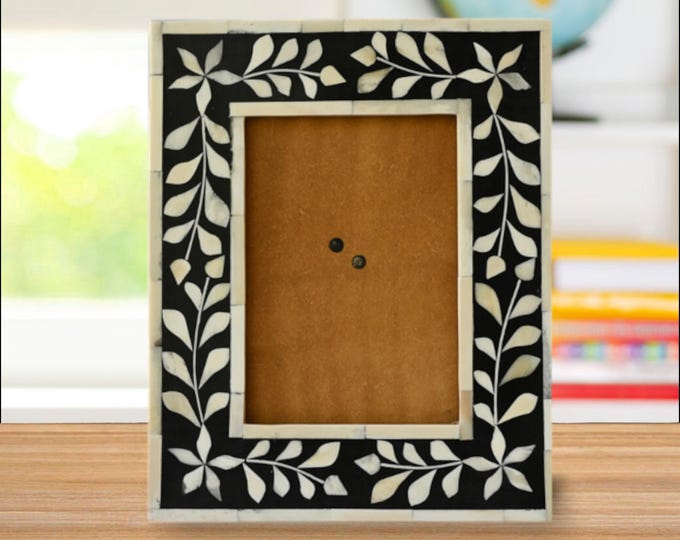 Handmade Bone Inlay Photo Frame - Etsy