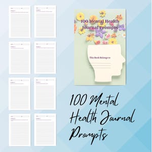 Creative Mental Health Prompts for Expression & Healing Therapies Self ...