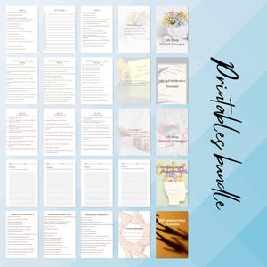 Creative Mental Health Prompts for Expression & Healing Therapies Self ...