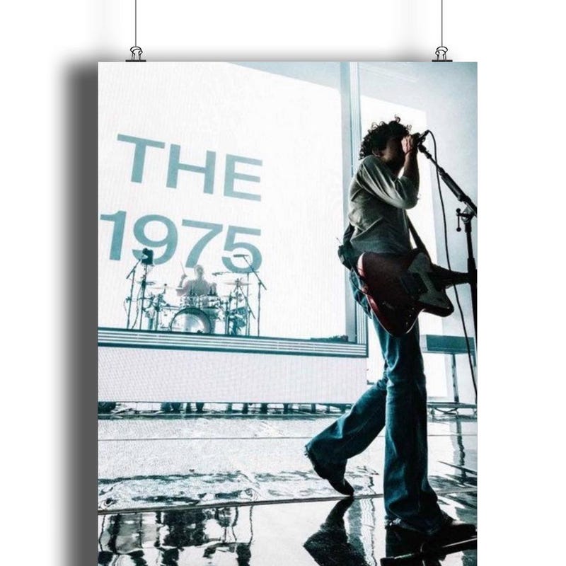 The 1975 Poster - Etsy