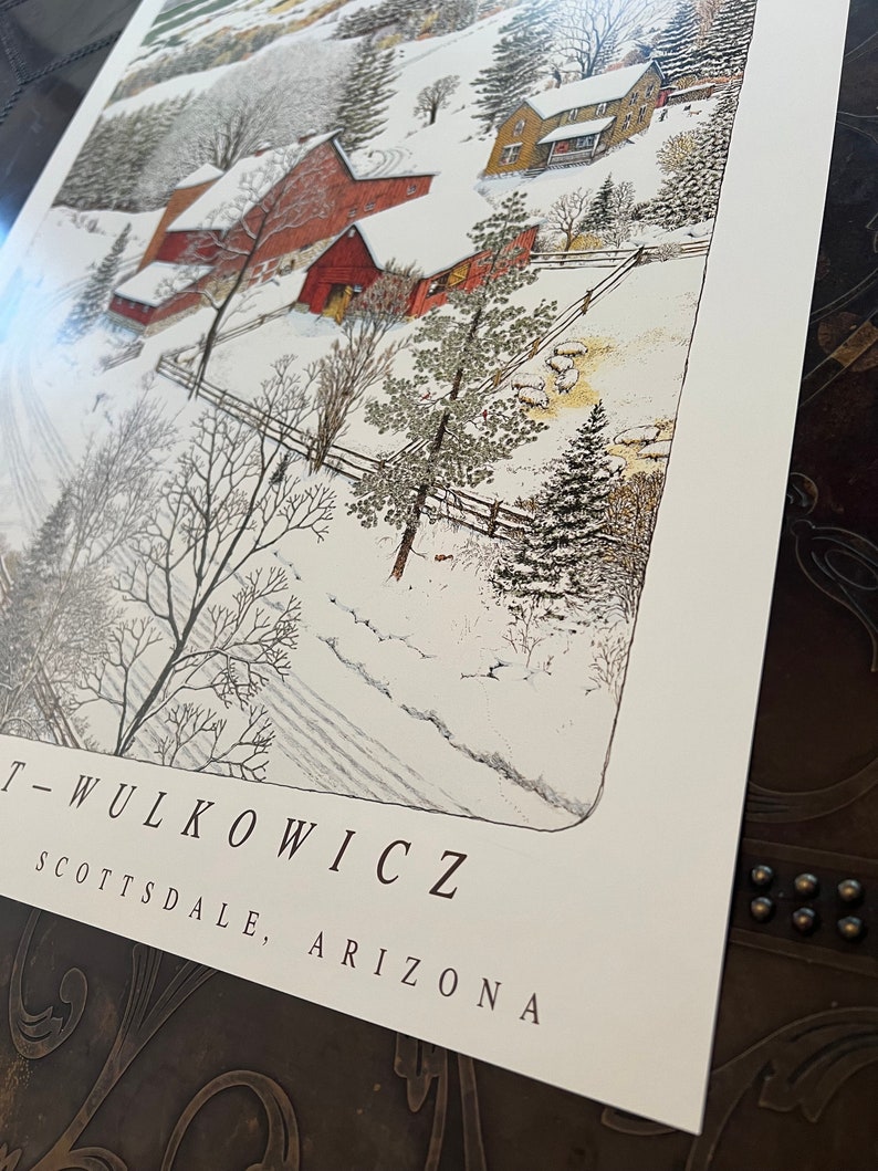 Susan Hunt Wulkowicz Art Exhibit Poster Art Print Rare 1988 Americana ...