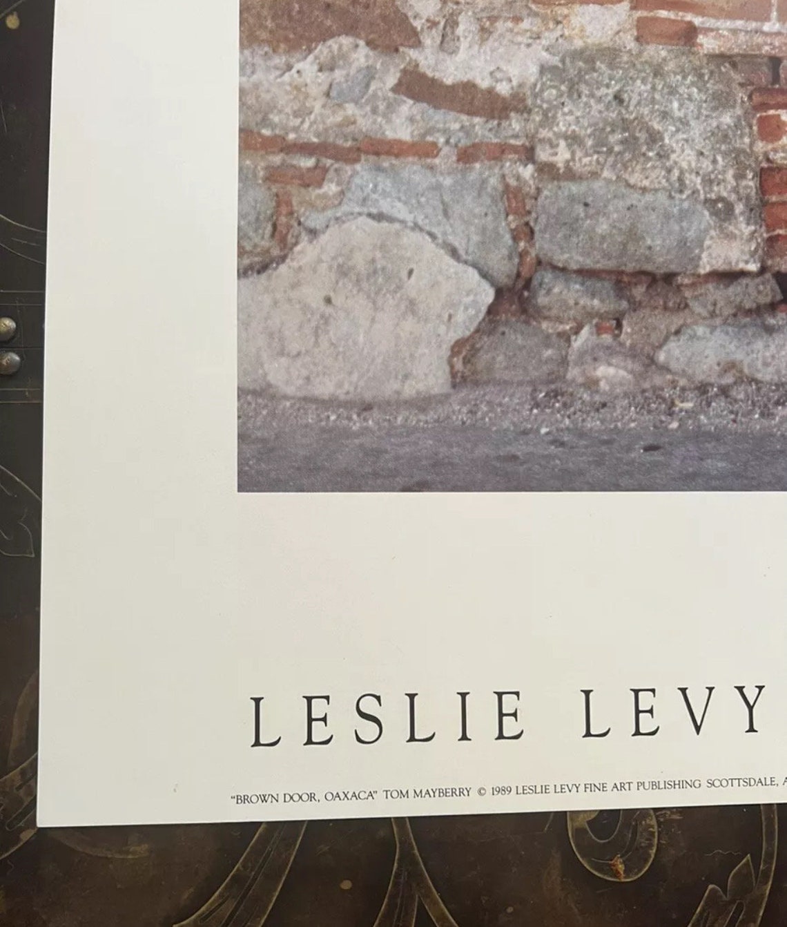 Tom Mayberry "brown Door, Oaxaca" Poster Art Print 1989 Rare Vintage ...