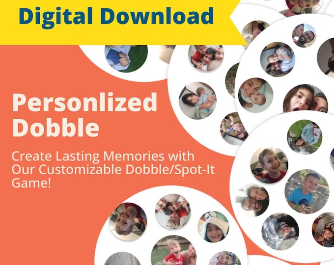 Dobble Game & Memory Game Winter Theme - Etsy