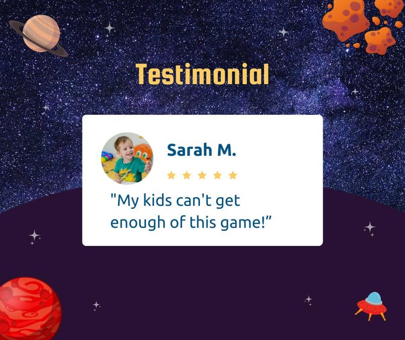 Space Adventure Dobble Game | Fun & Educational Printable Spot It Game ...