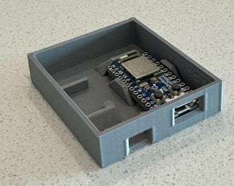 3D Print STL File STL ASCII Format, Enclosure Case for Itsybitsy ...