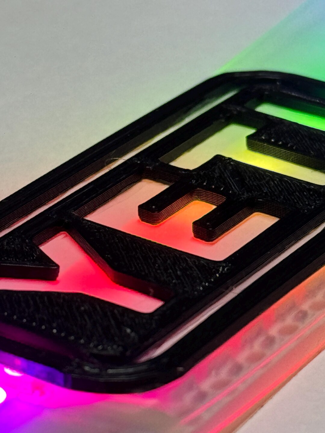 Yeti Cut Out Letter 3D Print STL File ASCII Format - Etsy