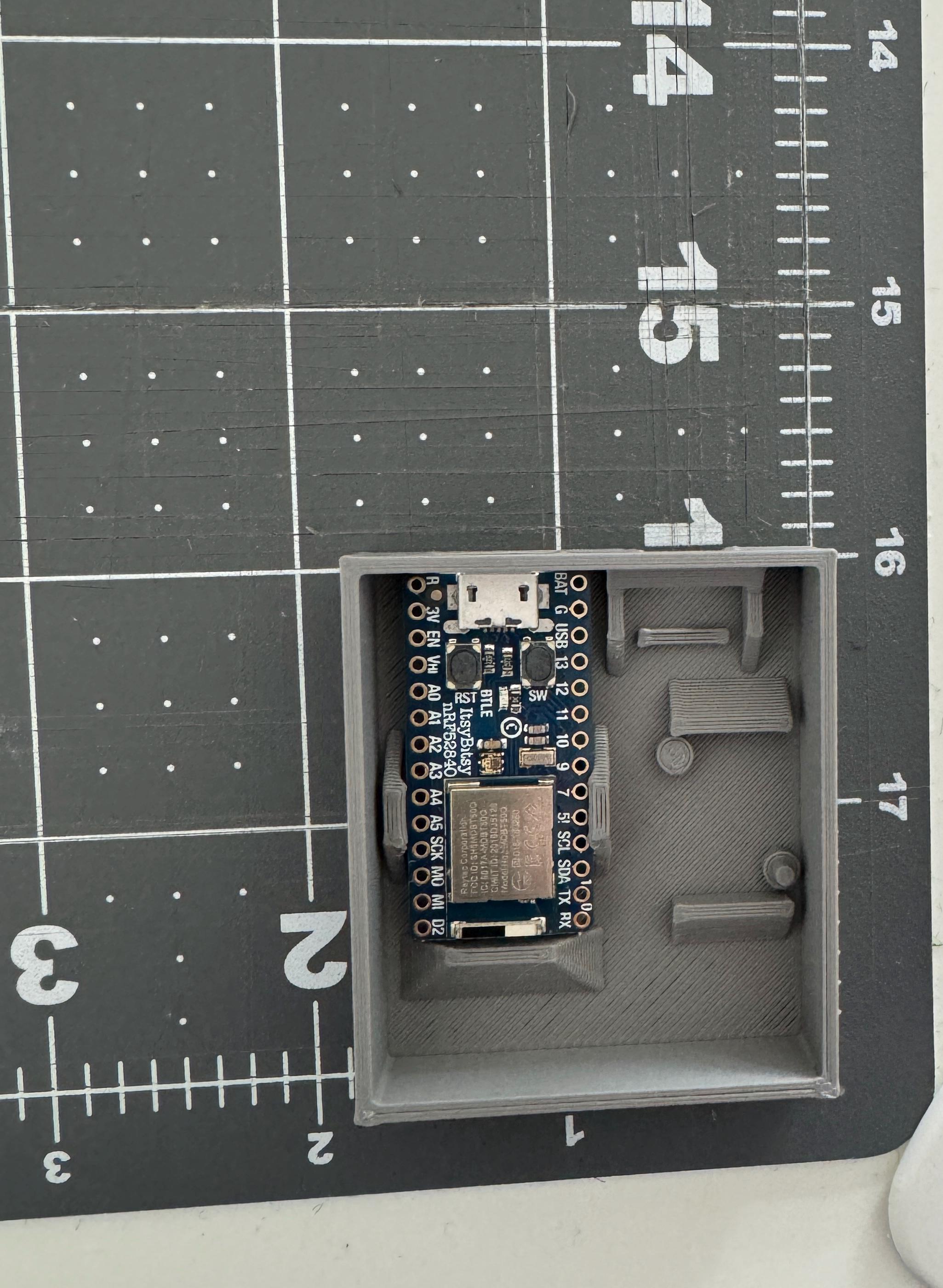 3D Print STL File STL ASCII Format, Enclosure Case for Itsybitsy ...