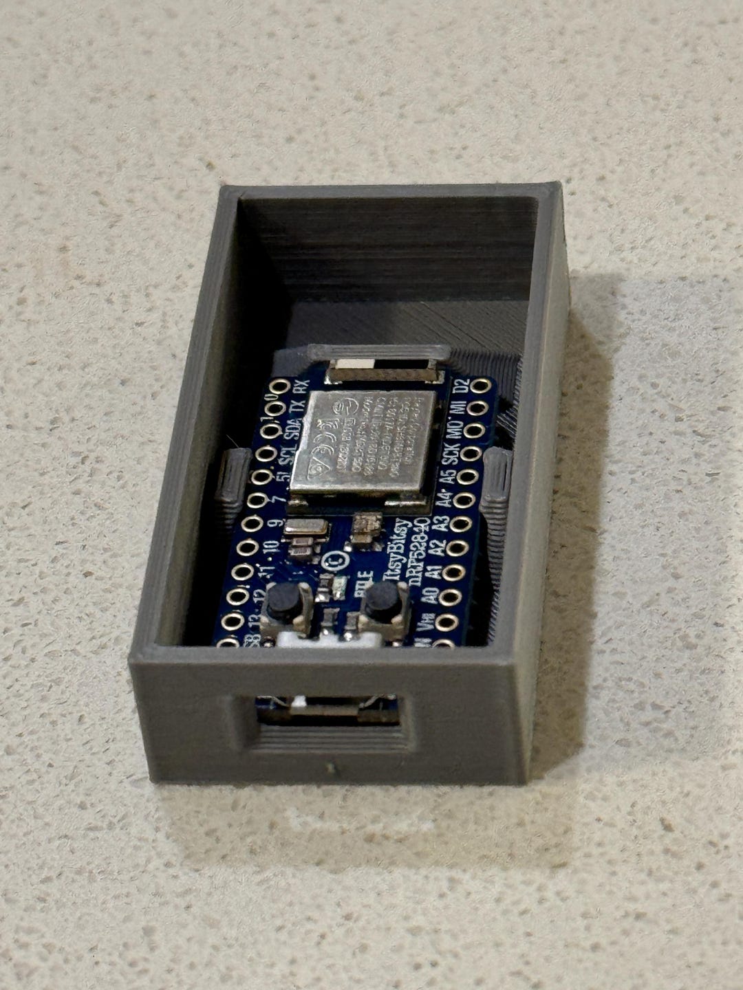 3D Print STL File STL ASCII Format, Enclosure Case for Itsybitsy ...