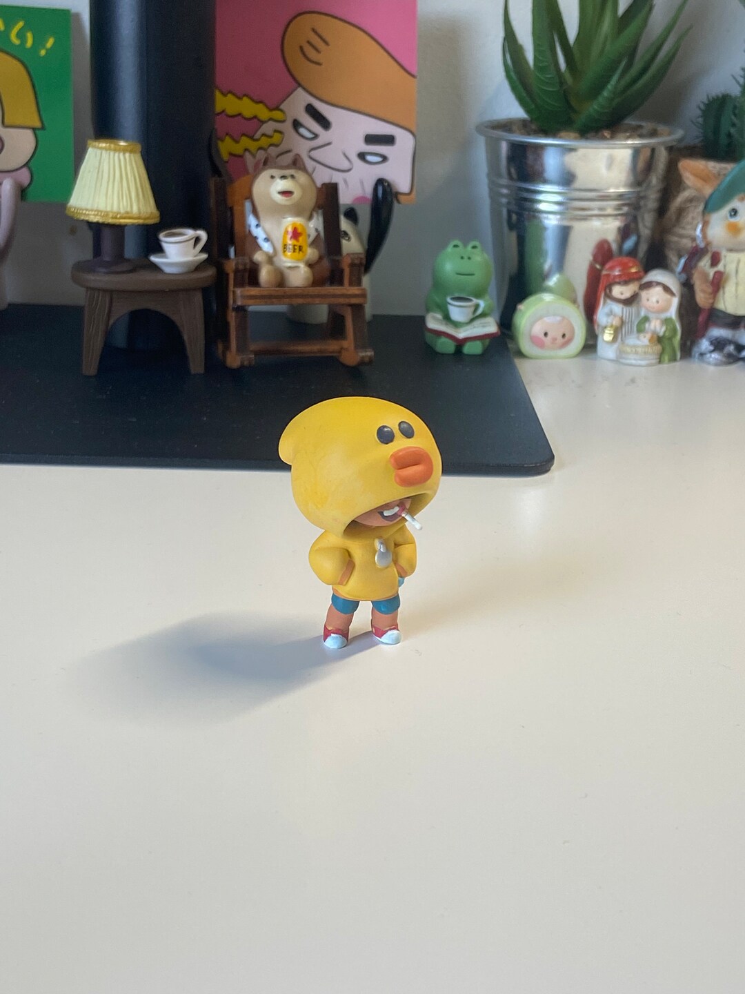 Brawl Stars Figure Model, Toy, Leon Sally, Line Friends - Etsy