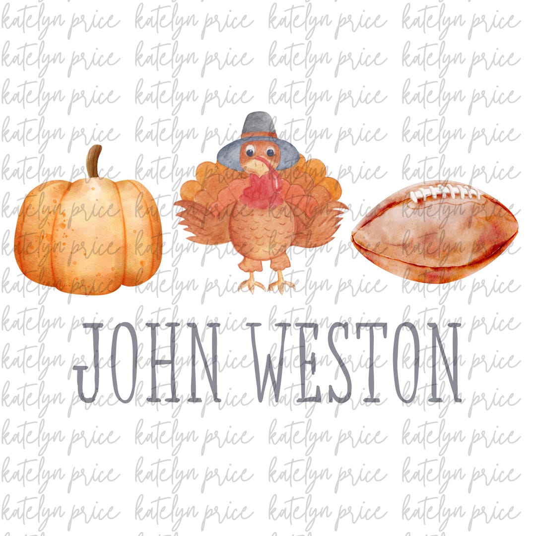 Thanksgiving Trio, Turkey Trio, Pumpkin Trio, Football Trio ...