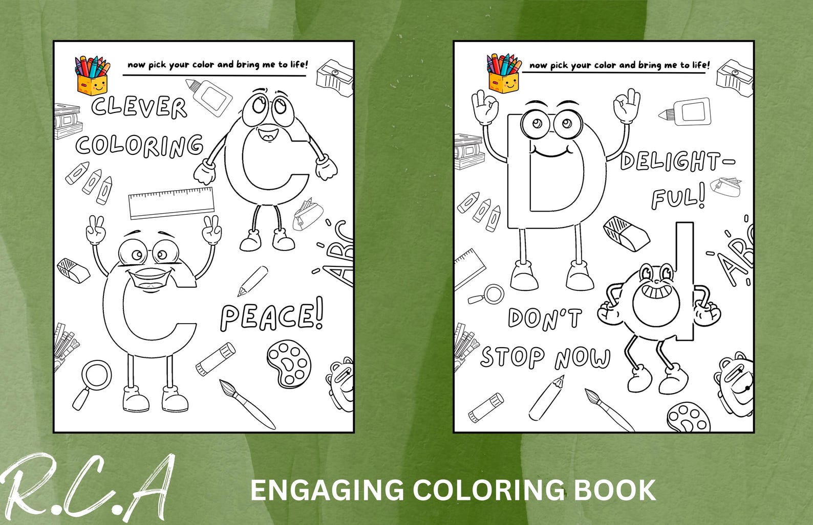 Coloring Book,abc Cartoons Coloring Book, Abc Coloring Book, Coloring ...