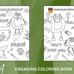 Coloring Book,abc Cartoons Coloring Book, Abc Coloring Book, Coloring ...