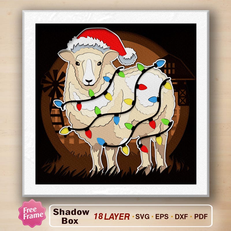 Christmas Sheep - Etsy