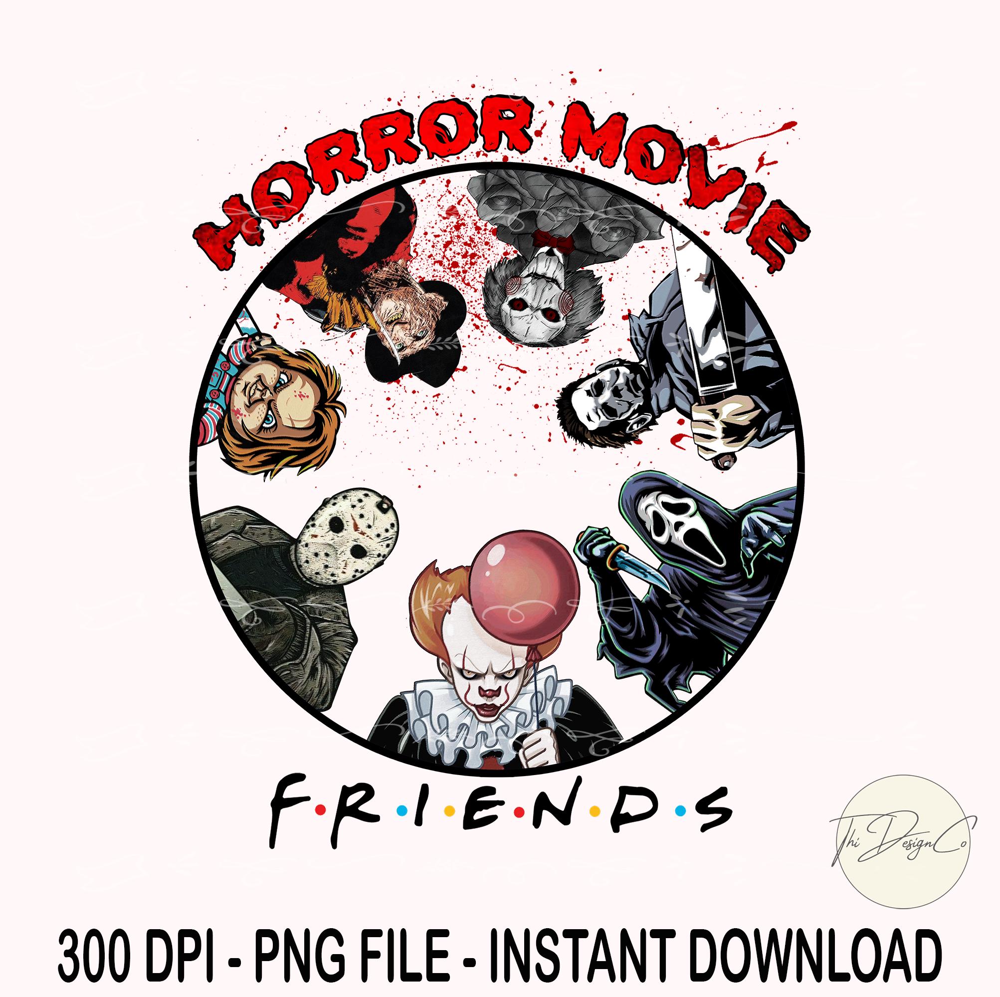 Horror Characters Png, Horror Friends Png, Halloween Character Png ...