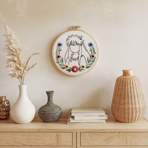 Anime Embroidery Pattern - Digital Manga Inspired Hand Stitching Design ...