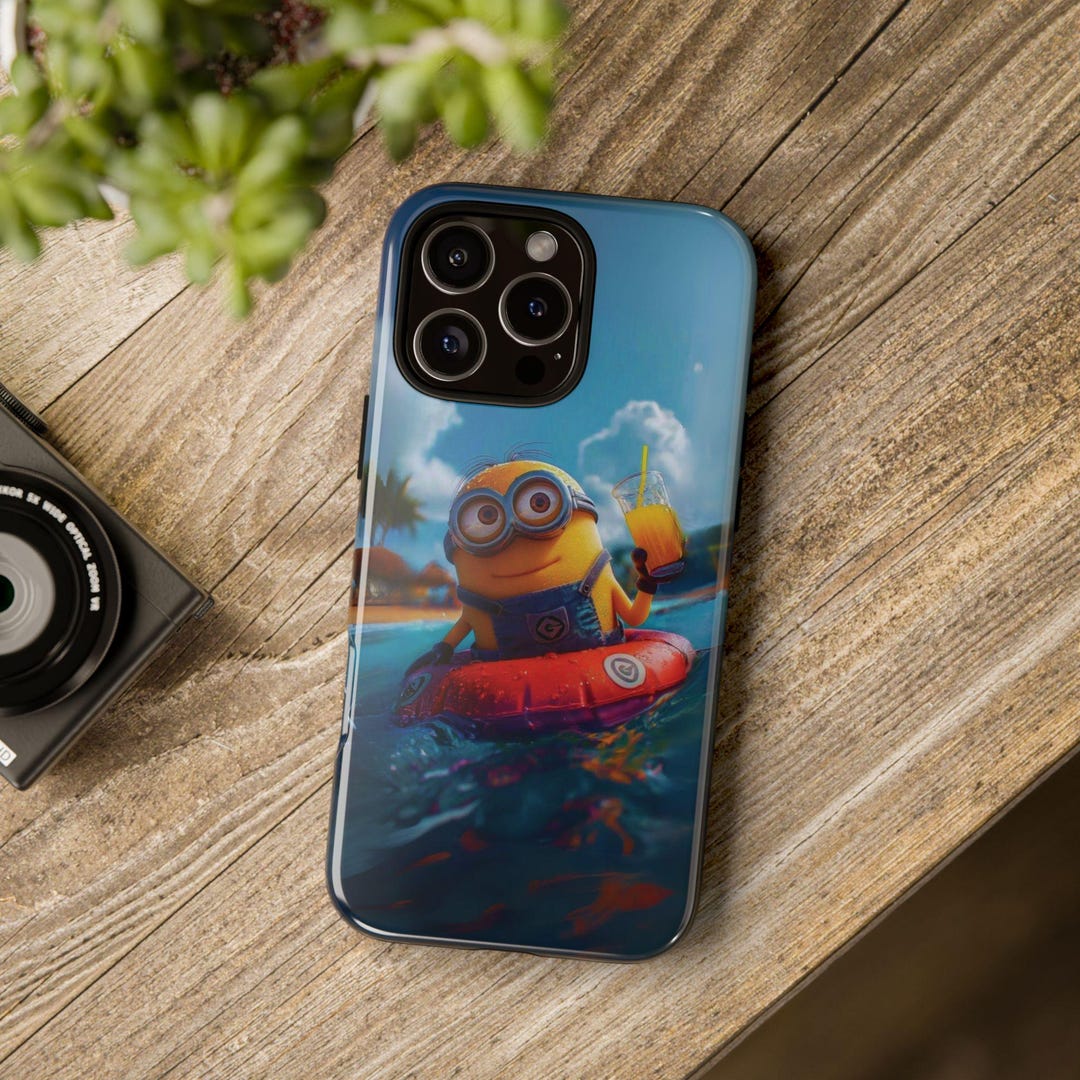 Minions Summer Tough Protective Case for iPhone & Samsung | Cute ...