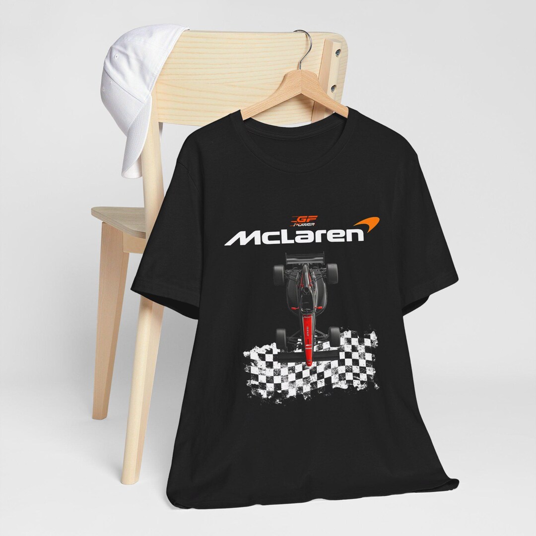 Car T-shirt Formula 1 Custom Mclaren T-shirt Race Shirt Gift for ...