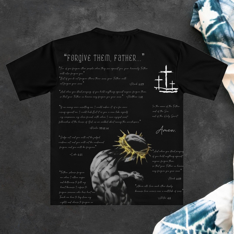 Forgive Them Father Hoodie - Etsy