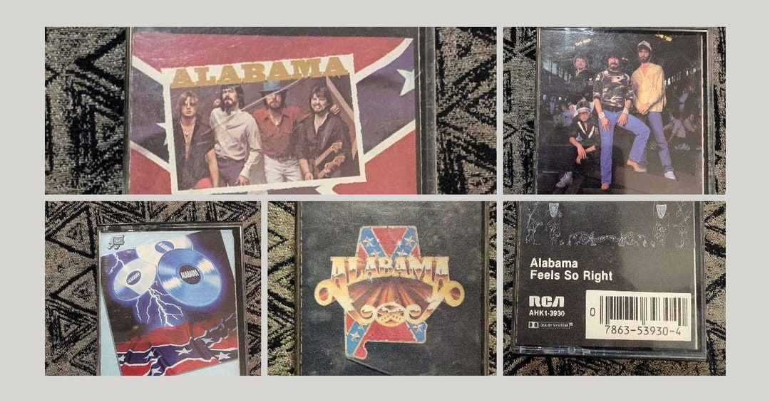 Lot of 6 Alabama Cassette Tapes 1980's and 1996 VG to VG Condition - Etsy