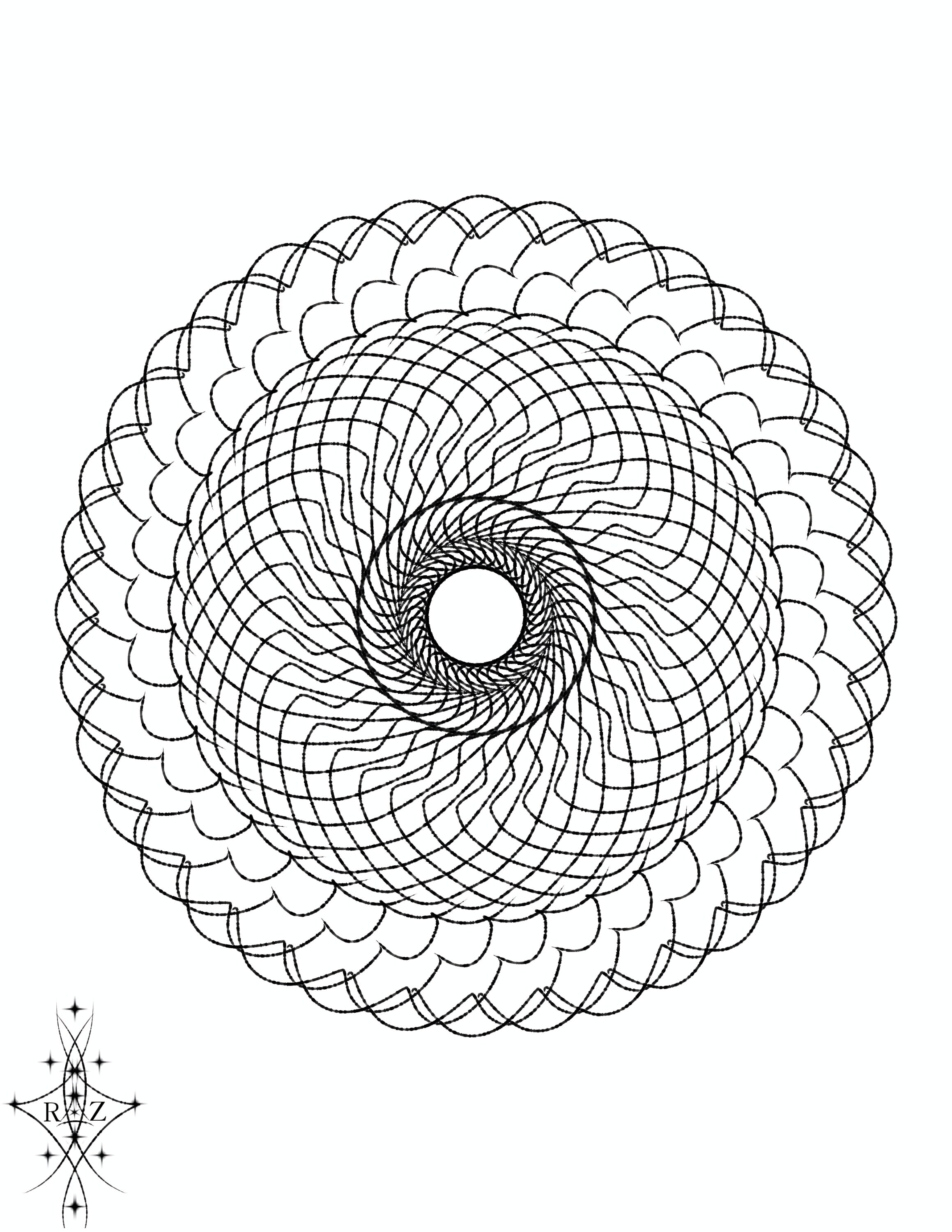 Mandala Coloring Book 5 Unique Designs for You to Color, Express Your ...