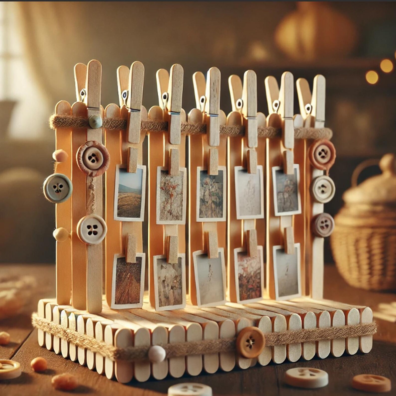 Handmade Photo , Kids Diy,handmade Photo Holder for Kids, Personalized ...