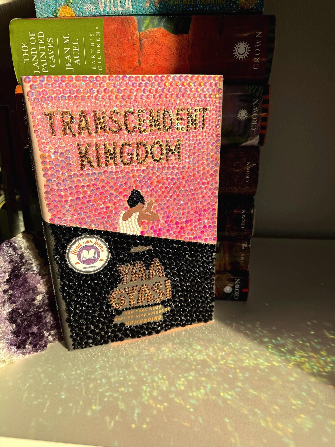 Custom Bedazzled Book Transcendent Kingdom - Etsy