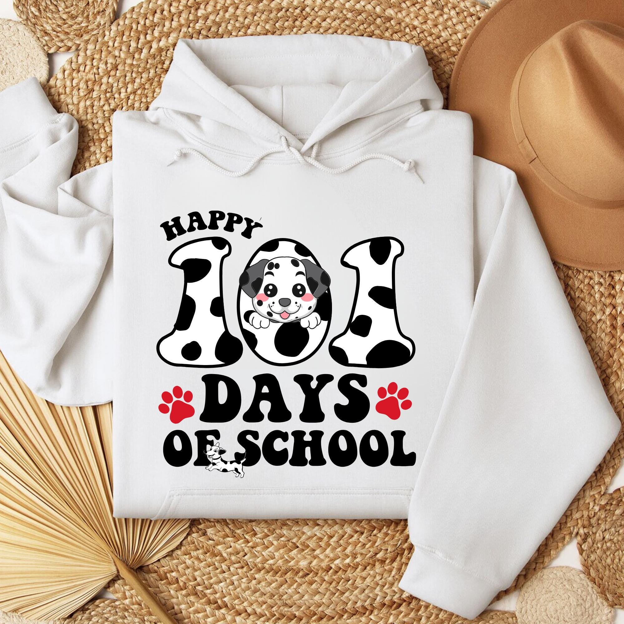 101 Days of School SVG Bundle, 30 Dalmatian-themed Designs, Teacher ...