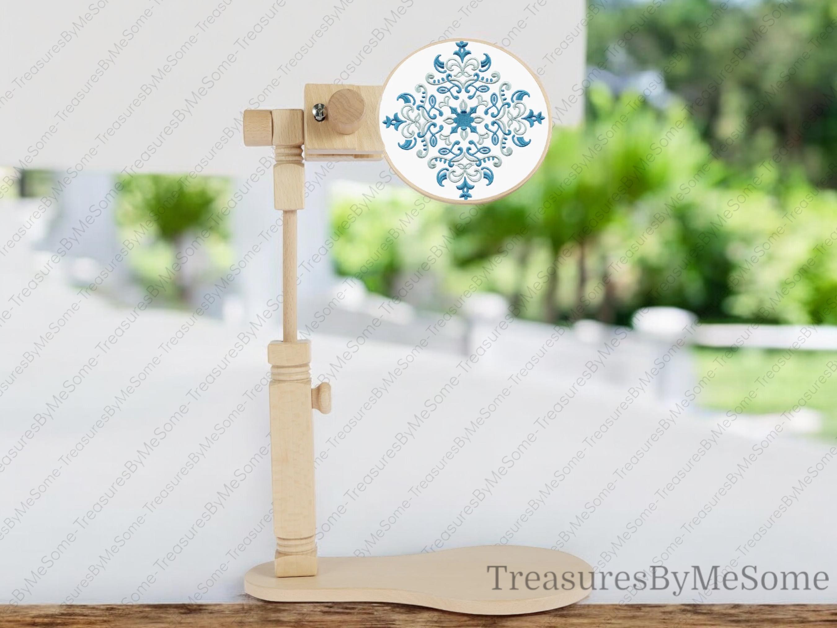Embroidery Stand - Adjustable Rotated Cross Stitch Stand Lap. - Etsy