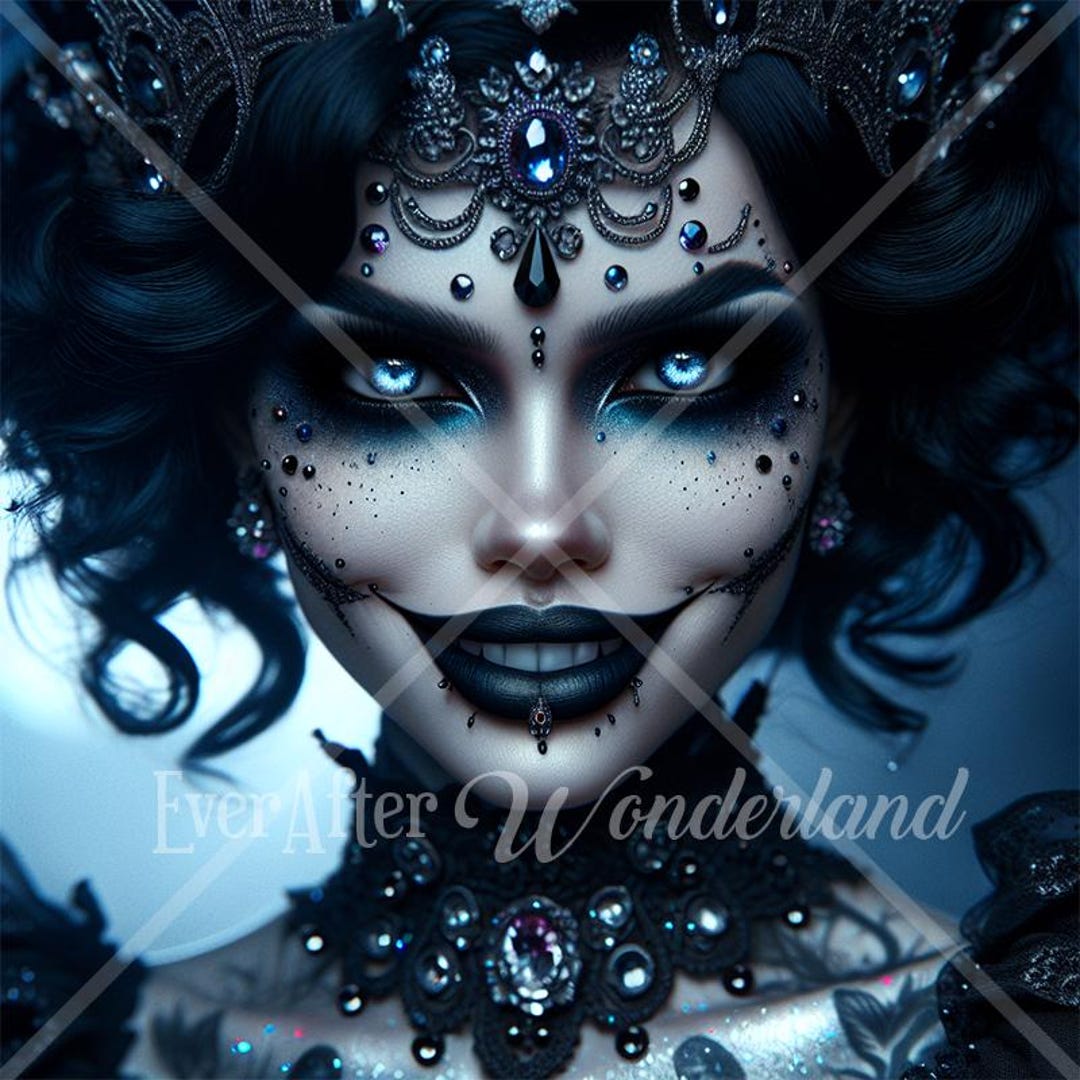 Gothic Lady Digital Download, Fantasy Character, D&D, Art Prints ...