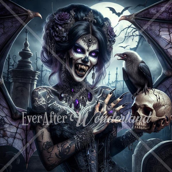 Cherry Fairy Digital Download, Fantasy Character, D&D, Art Prints ...