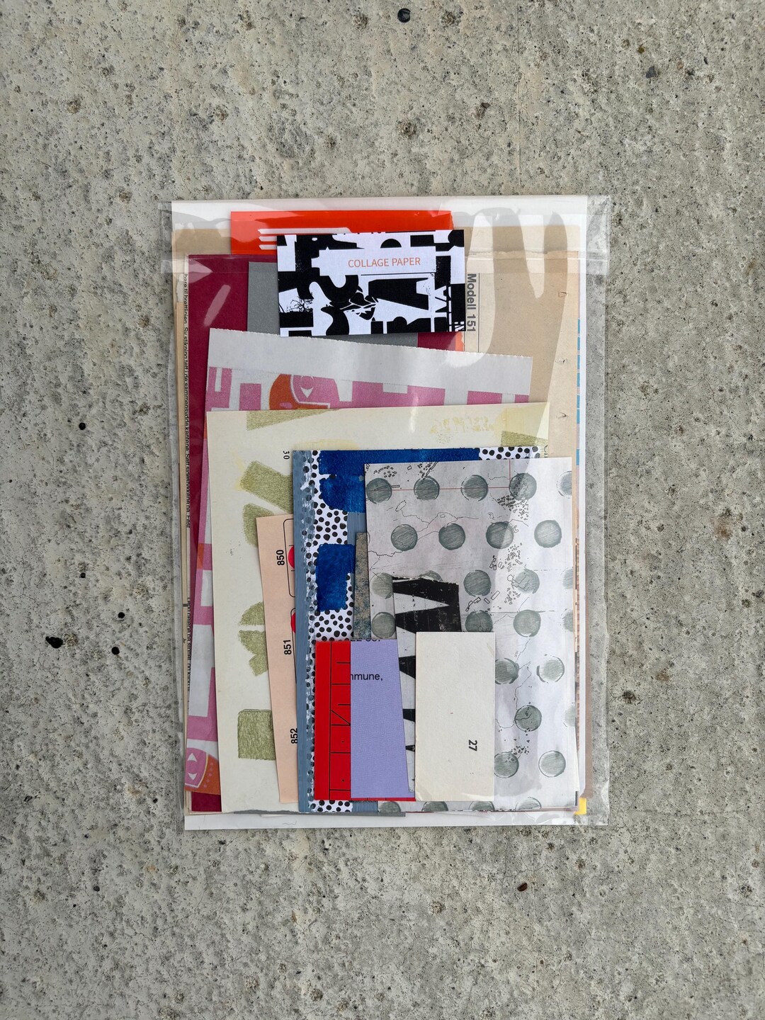 Vintage Collage Paper Pack Urban Paper for Collage Template for Junk ...