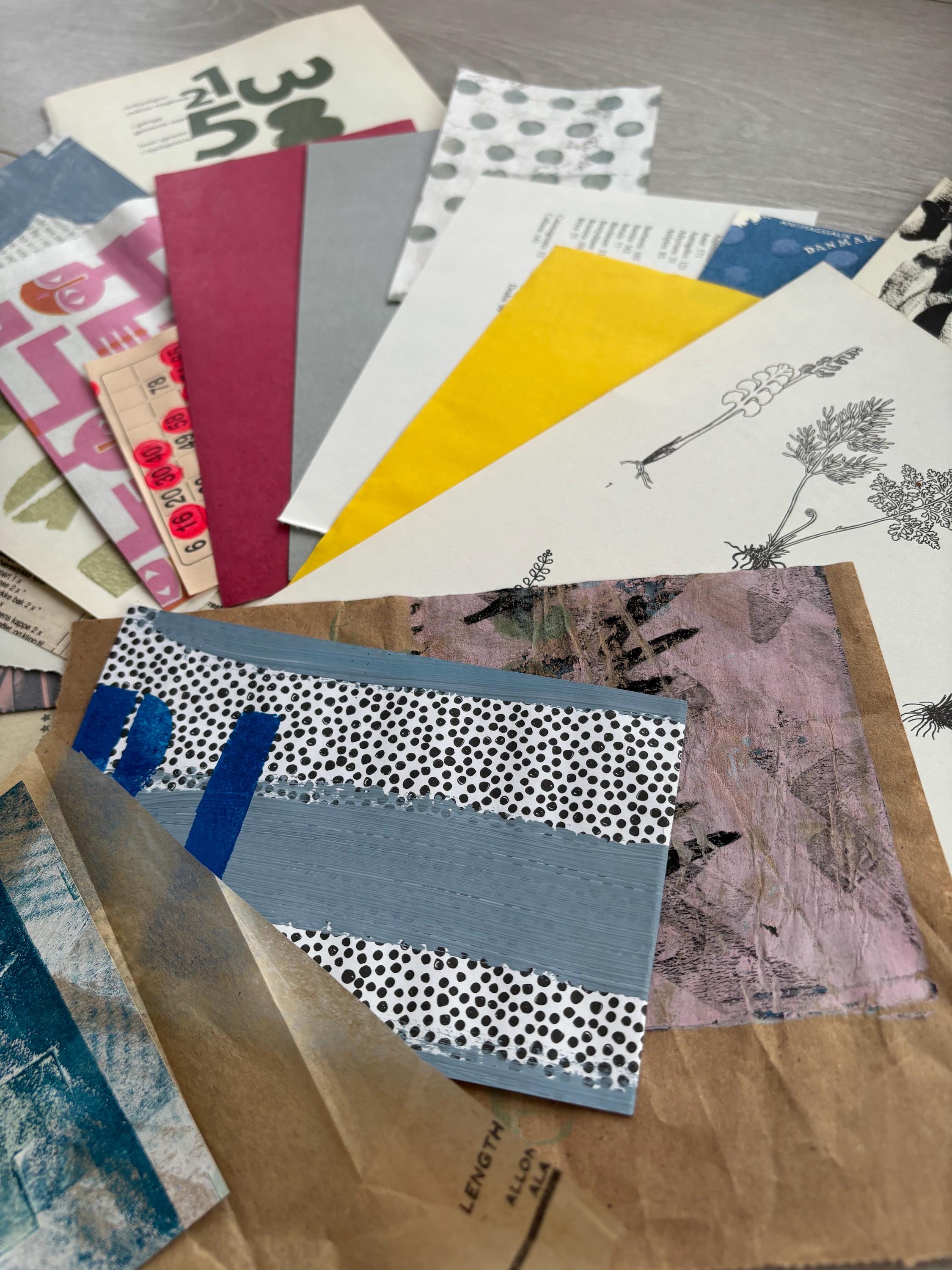 Vintage Collage Paper Pack Urban Paper for Collage Template for Junk ...