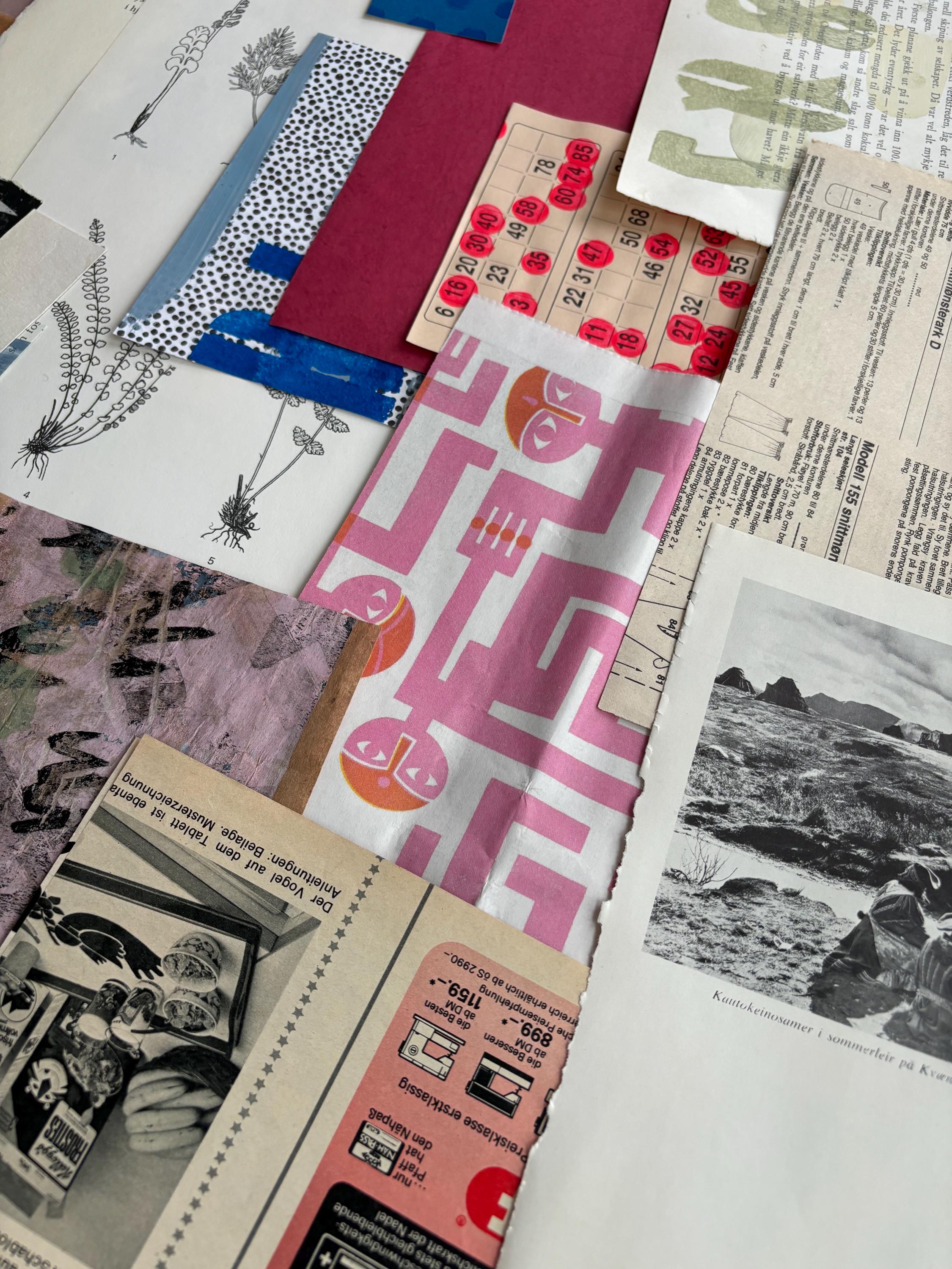 Vintage Collage Paper Pack Urban Paper for Collage Template for Junk ...
