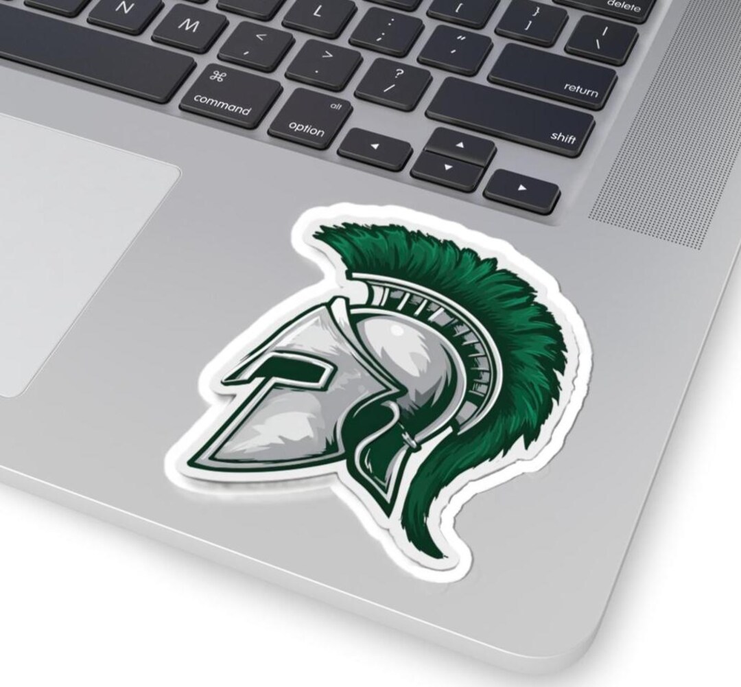 Spartan Spirit Vinyl Sticker: 4 Sizes | Laptop, Water Bottle & Car ...