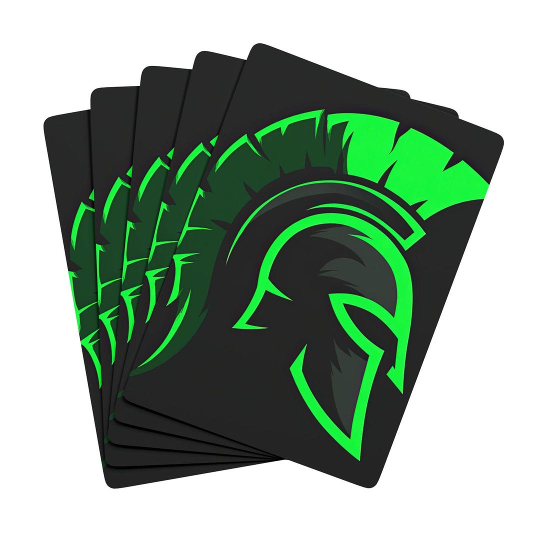 Spartan Playing Cards | Green & White State Game Night | East Lansing ...