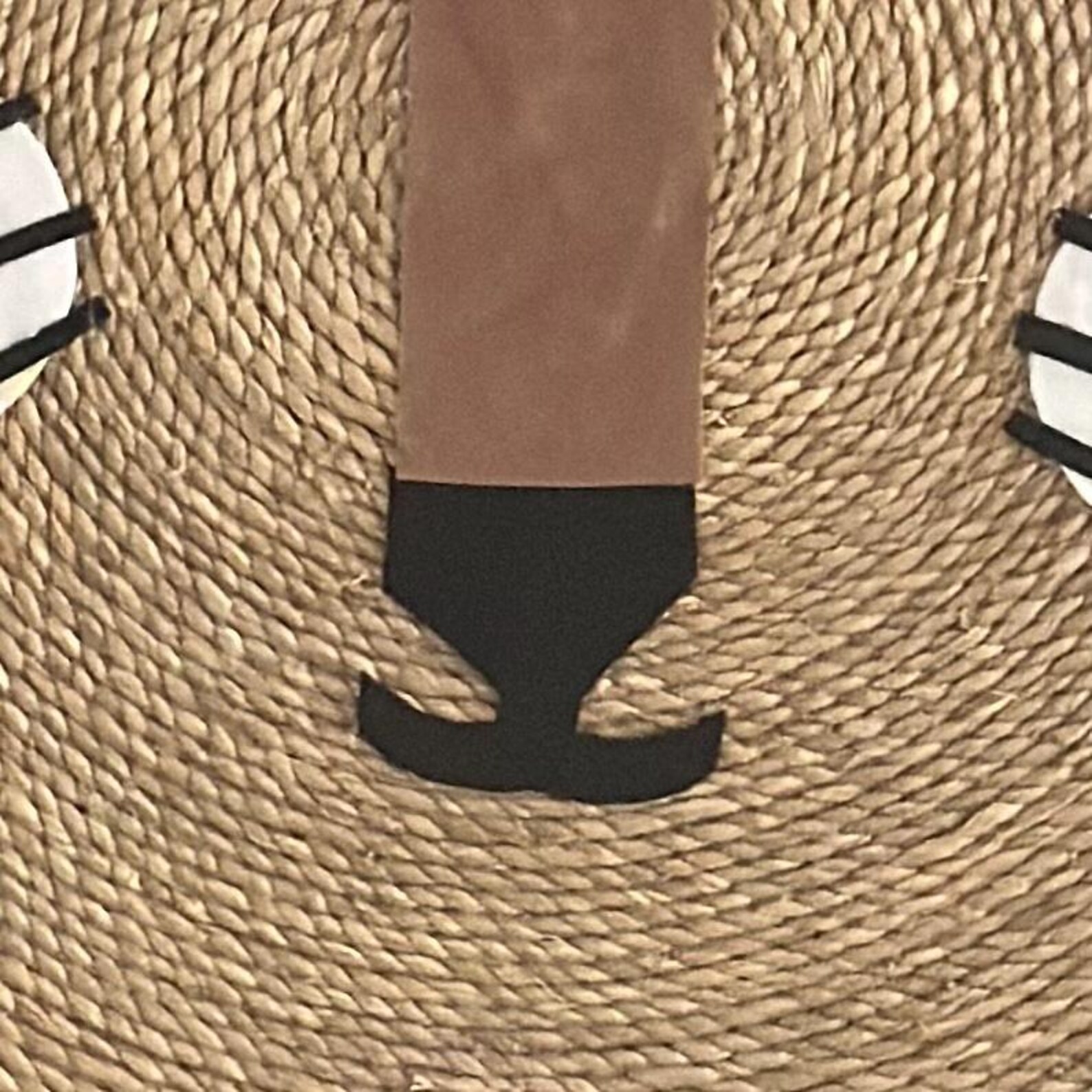 Lion Raffia Wall Art |lion Face Wall Hanging |safari Nursery Wall Decor ...