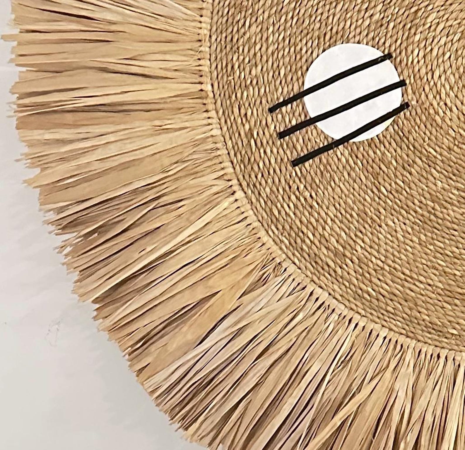 Lion Raffia Wall Art |lion Face Wall Hanging |safari Nursery Wall Decor ...