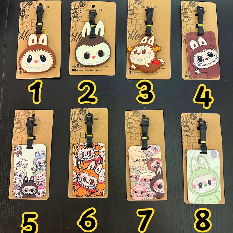 Labubu Travel Tag - Etsy