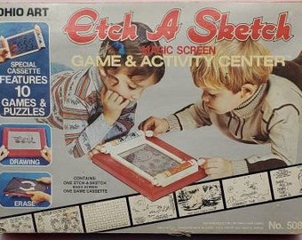 Etch a Sketch Art - Etsy