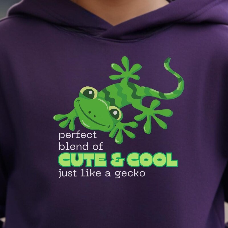 Kids Gecko Sweatshirt - Etsy
