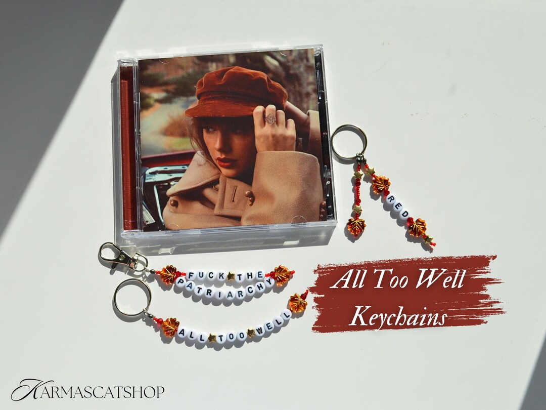 Fuck the Patriarchy Keychain Era Tour Taylor Keychain Red Era- Swifty ...