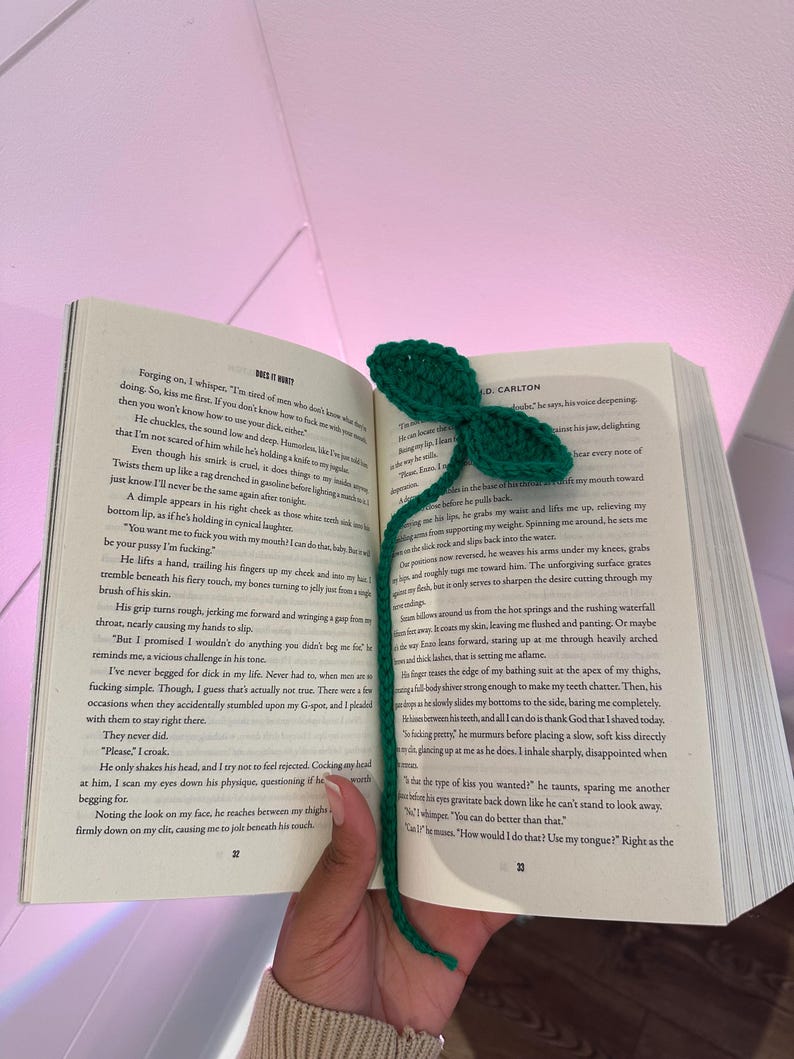 Crochet Bookmark/ Handmade Crochet Bookmark/ Book Accessories/ Cute ...