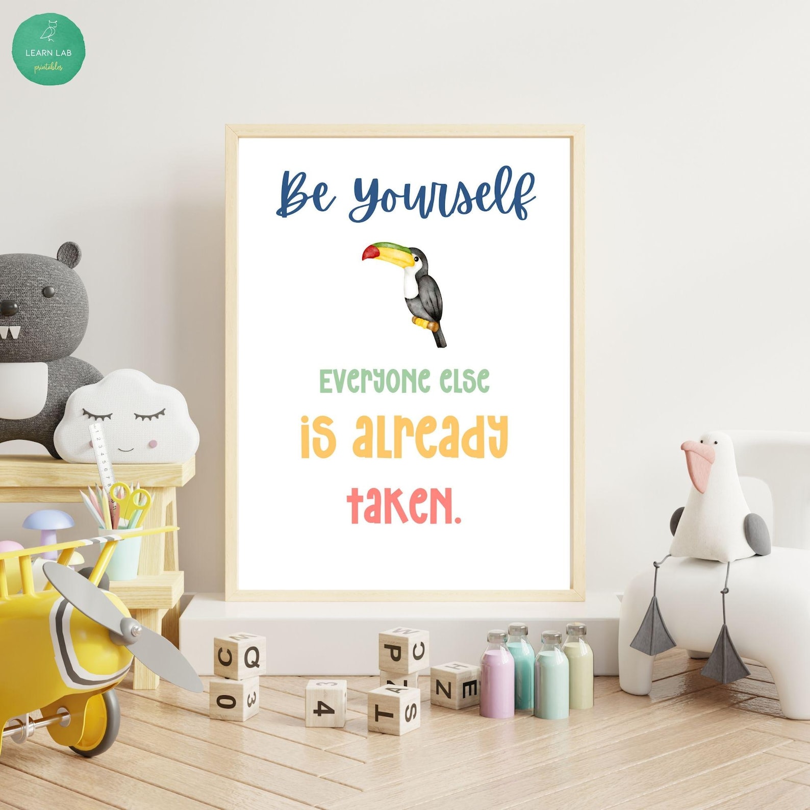 Set of 8 Inspirational Posters for Kids | Printable Educational Wall ...